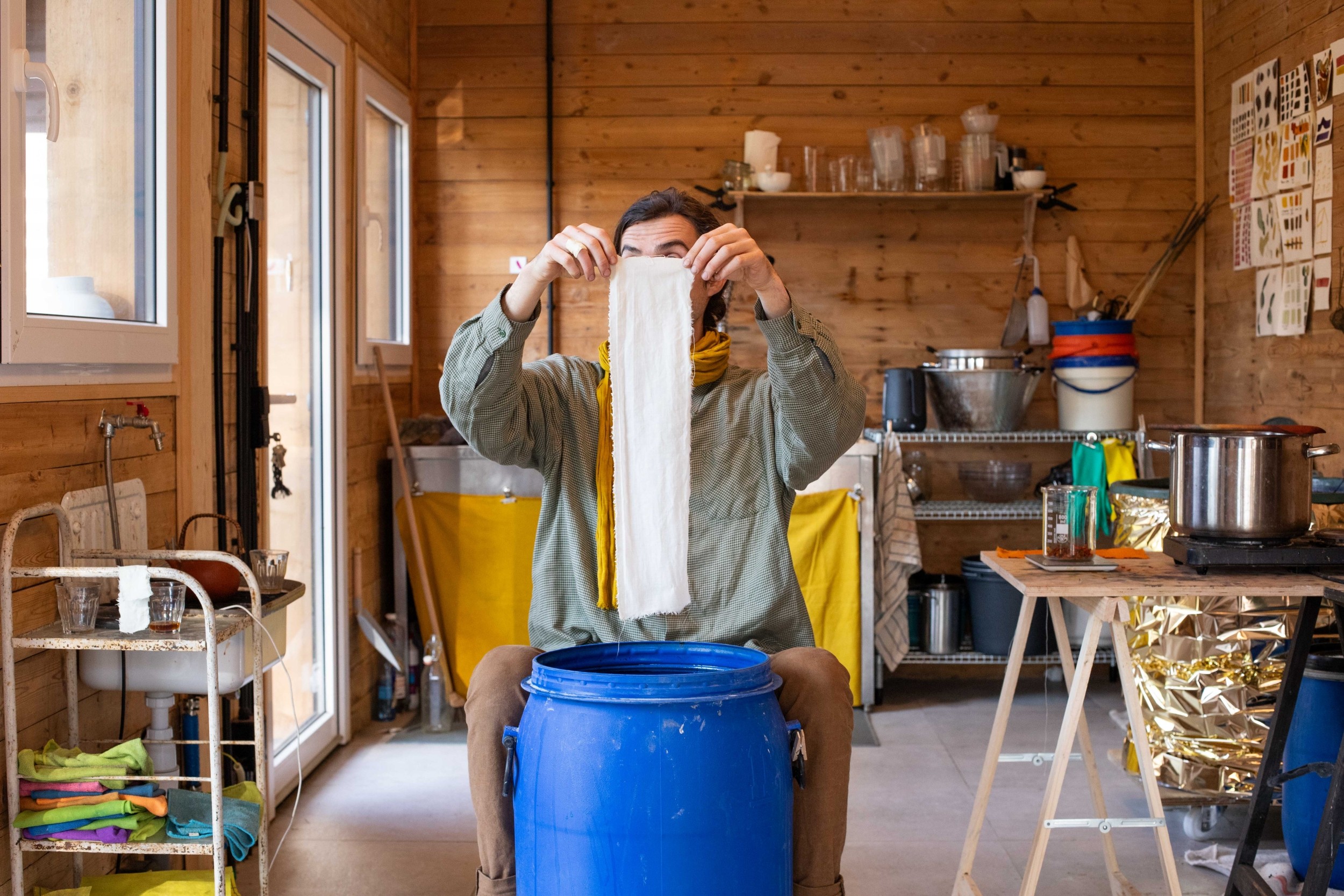 Initiez-vous à la teinture à l'indigo avec Gabriel - Wecandoo