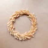 Wecandoo - Créez une grande couronne de fleurs séchées