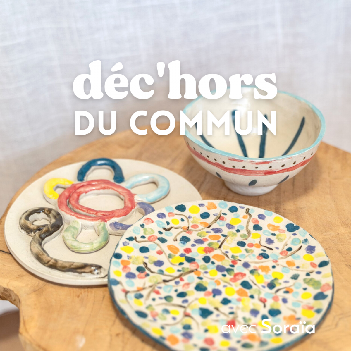 Wecandoo - Initiez-vous au modelage et au décor sur céramique